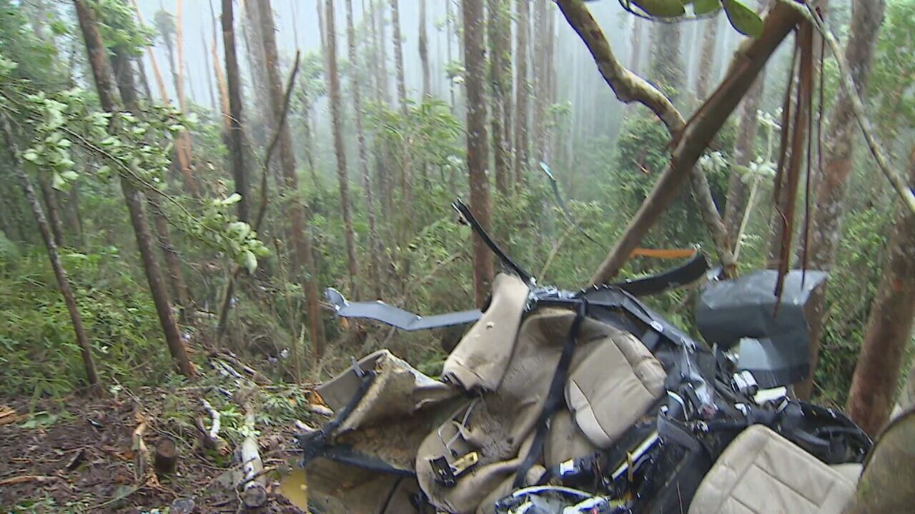 Mata fechada, terreno íngreme e escorregadio: veja como equipes de ...