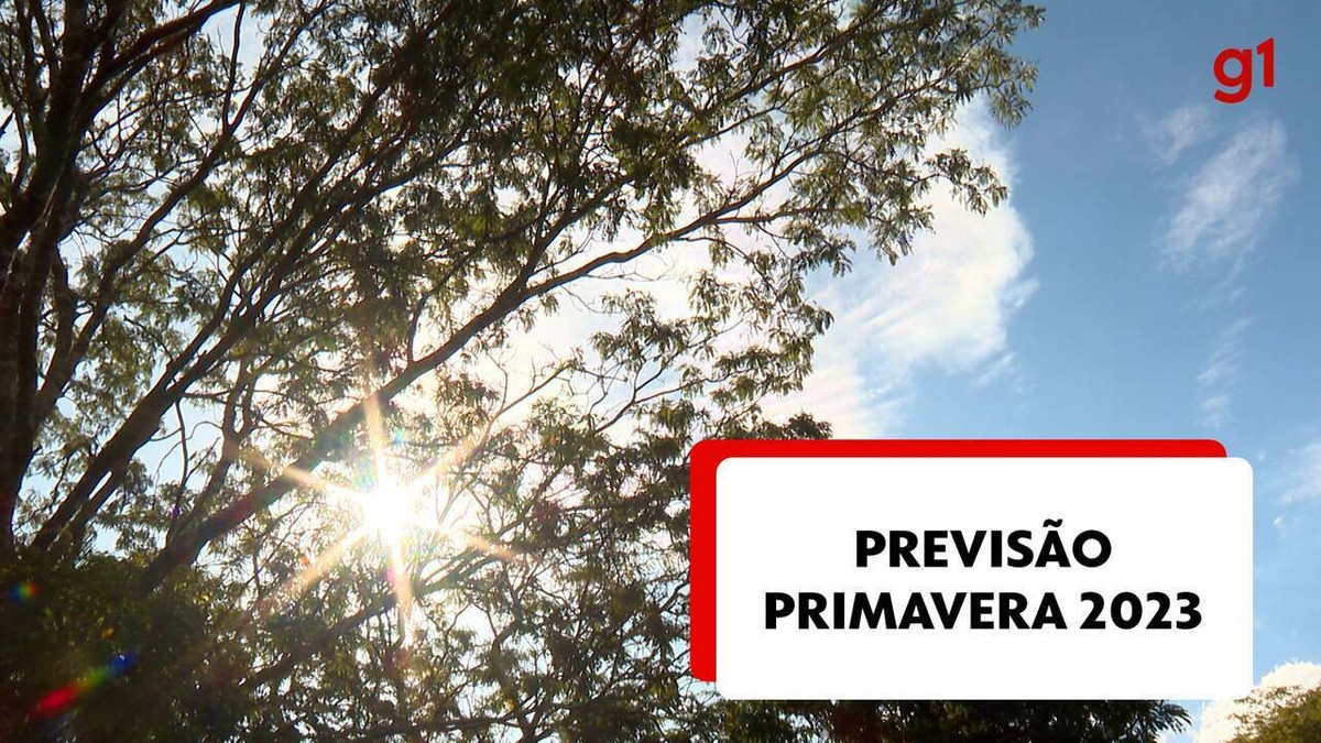 Primavera começa neste sábado com calor e será marcada por temperaturas ...