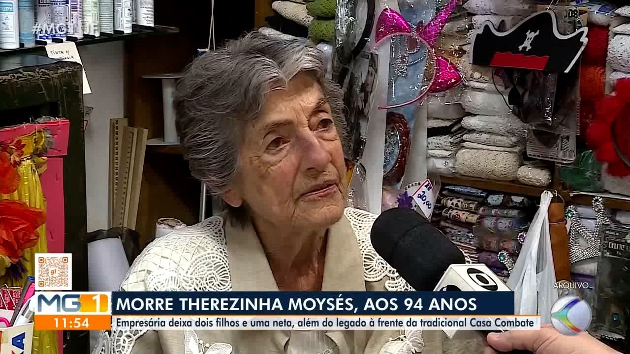 Quem era Therezinha Moysés, uma das comerciantes mais antigas de Juiz ...