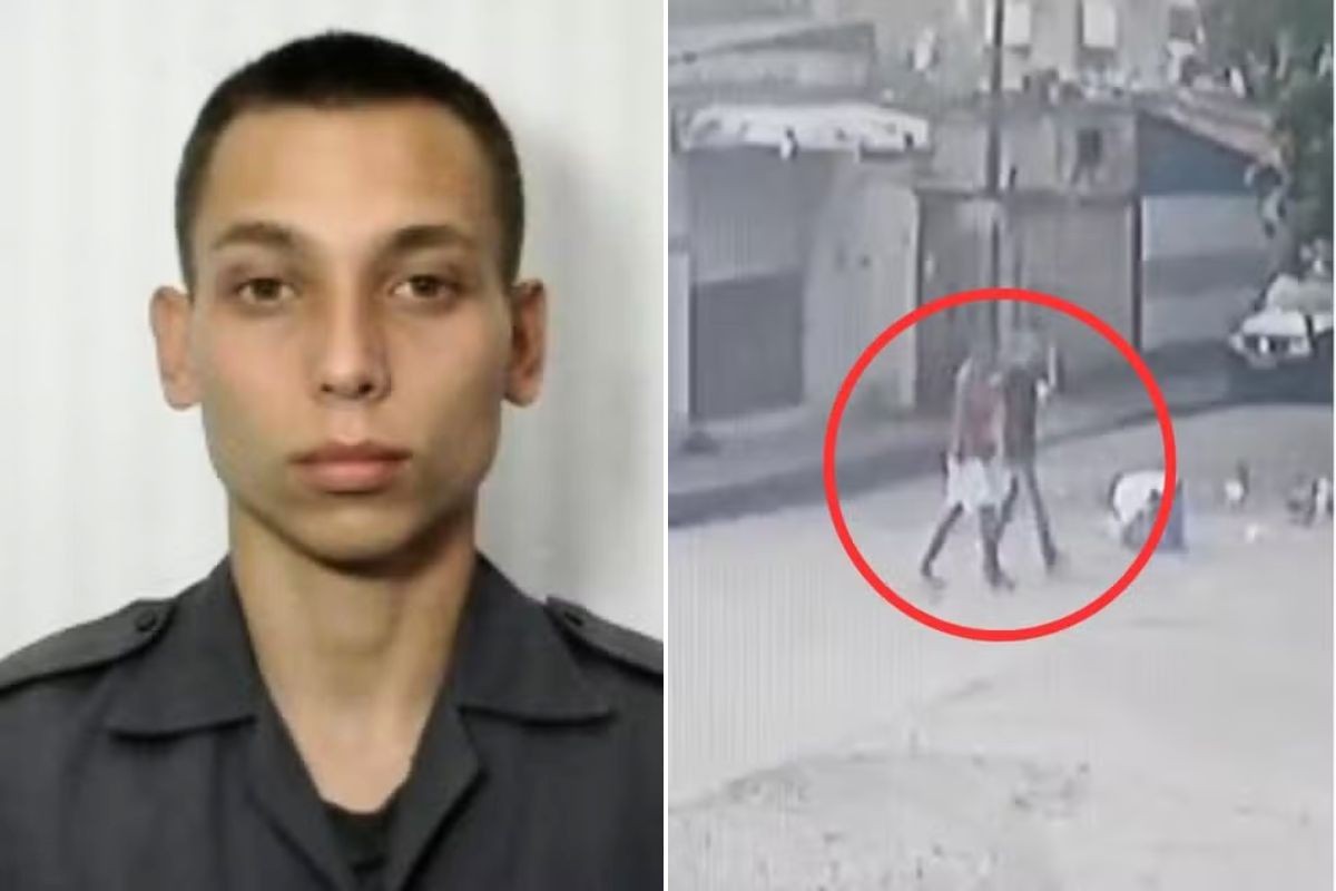 Vídeo mostra PM sendo acompanhado por homem em comunidade antes de ...