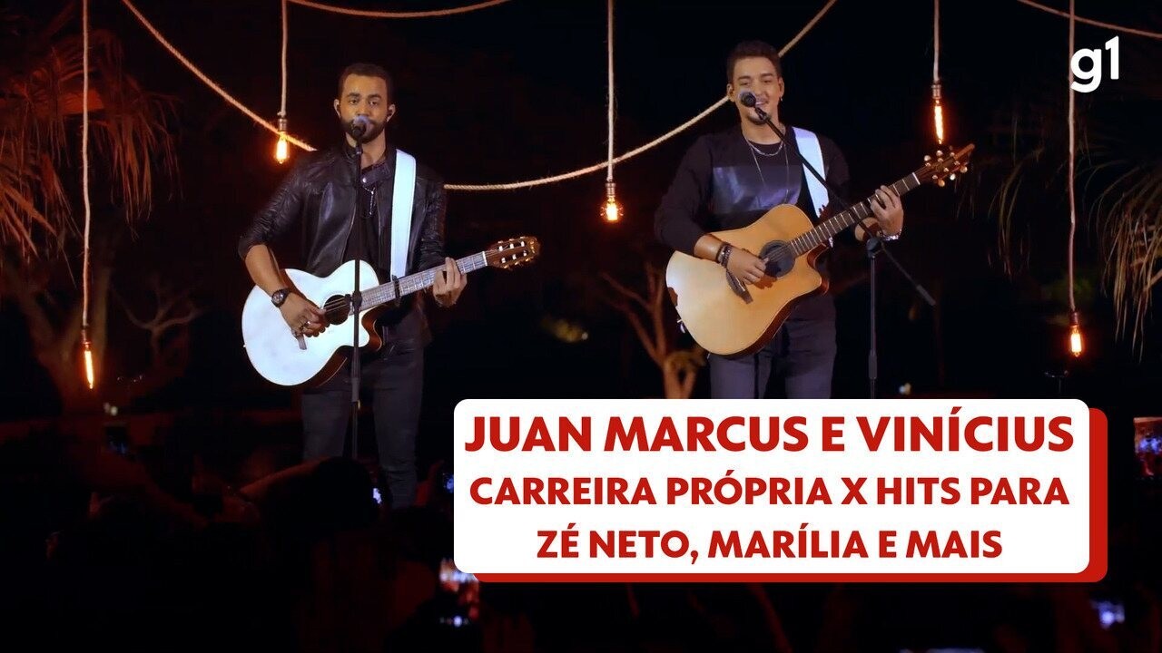 Juan Marcus e Vinícius, a dupla que já escreveu mais de 400 músicas ...