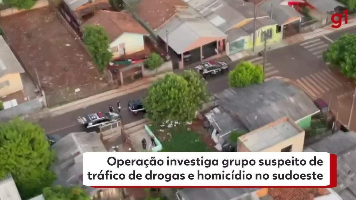 Operação Cumpre Mandados Contra Grupo Suspeito De Tráfico De Drogas E