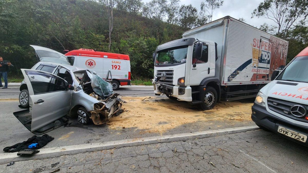 Motorista que voltava para casa morre em colisão frontal na na BR-262, no ES | Espírito Santo | G1