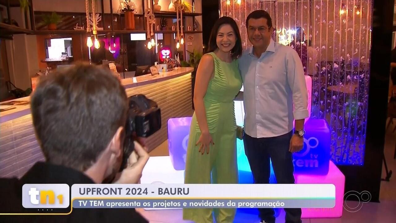 Upfront apresenta novidades da TV TEM para 2024 no centro-oeste paulista | Bauru e Marília | G1