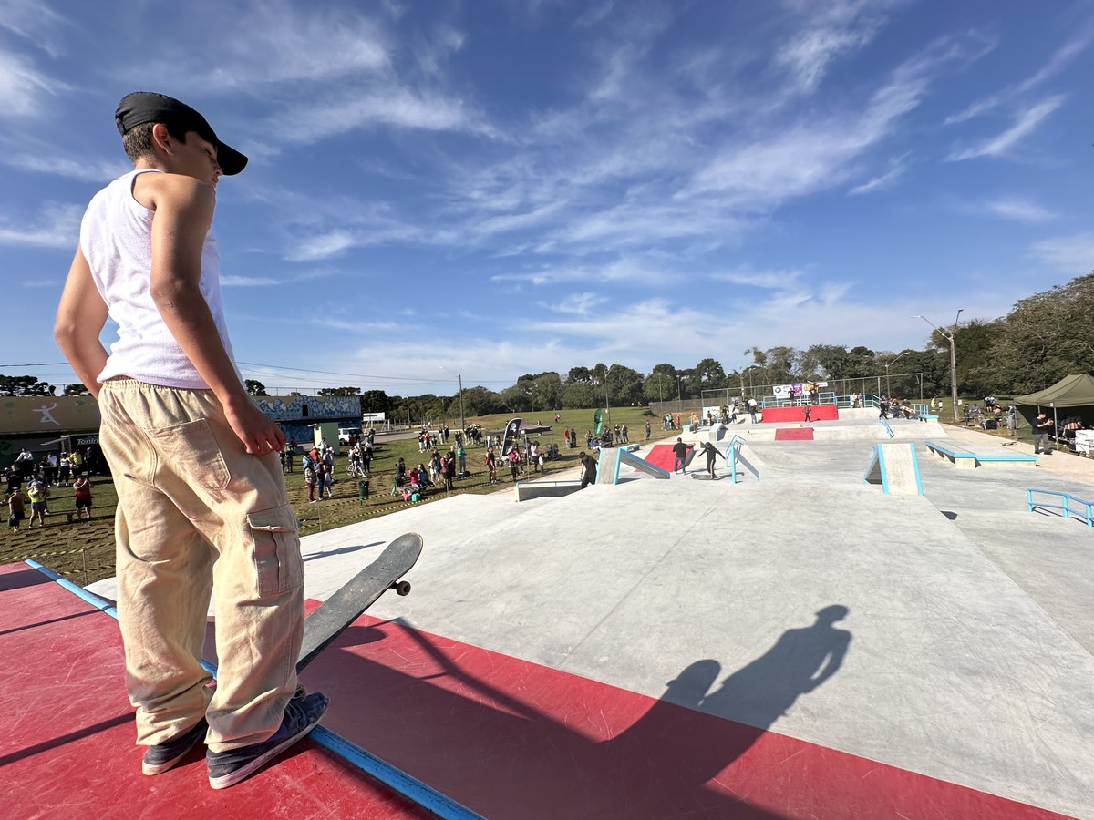 Conquista para o esporte: inauguração do Street Park Campo Largo ...