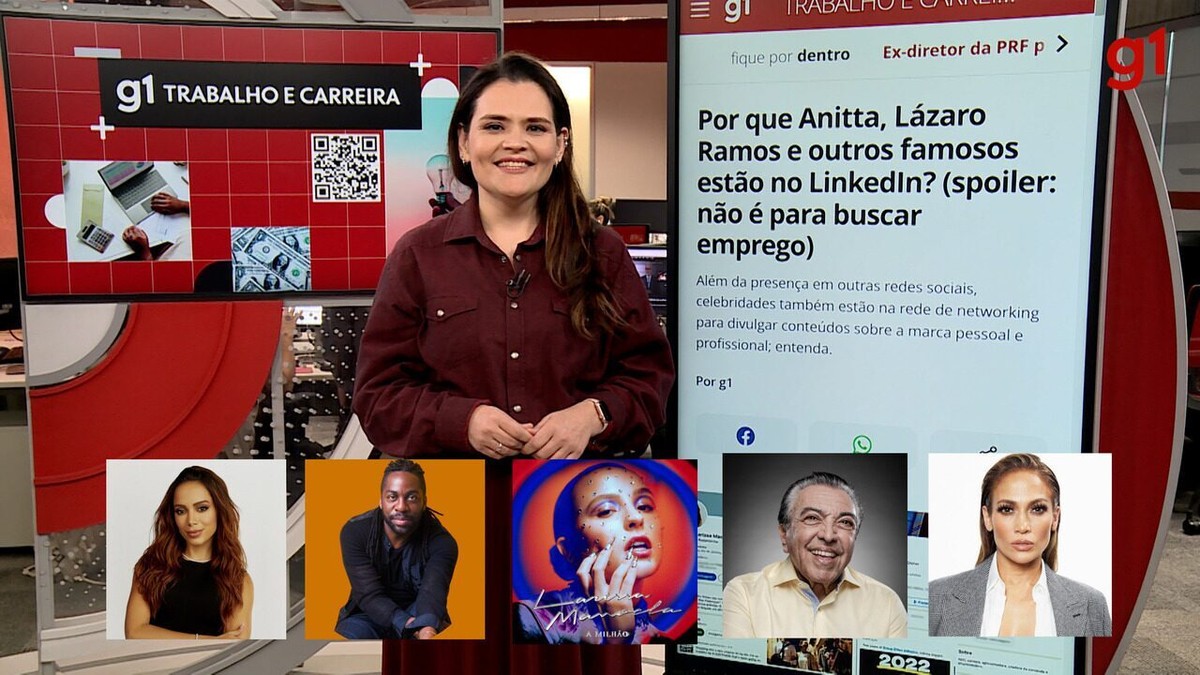 Por que Anitta, Lázaro Ramos e outros famosos estão no LinkedIn? (spoiler: não é para buscar ...