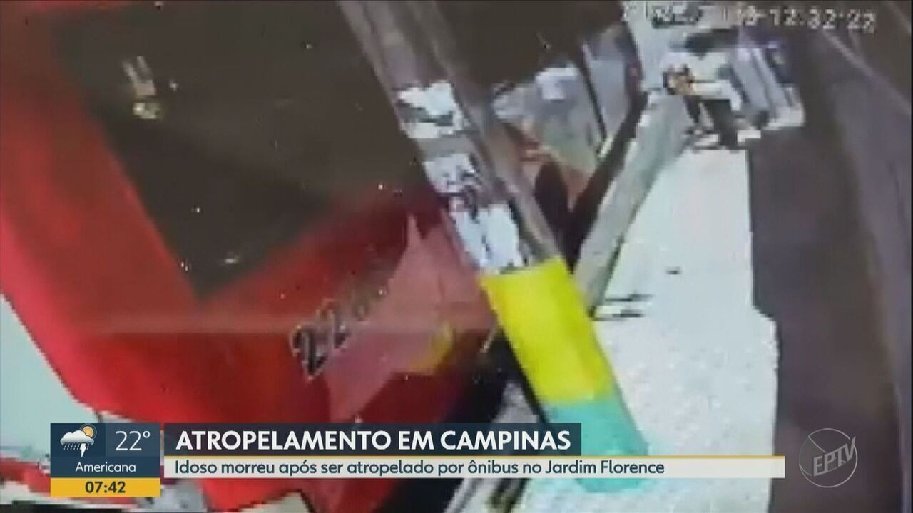 Idoso morre após descer de ônibus, cair e ser atropelado pelo mesmo coletivo em Campinas ...