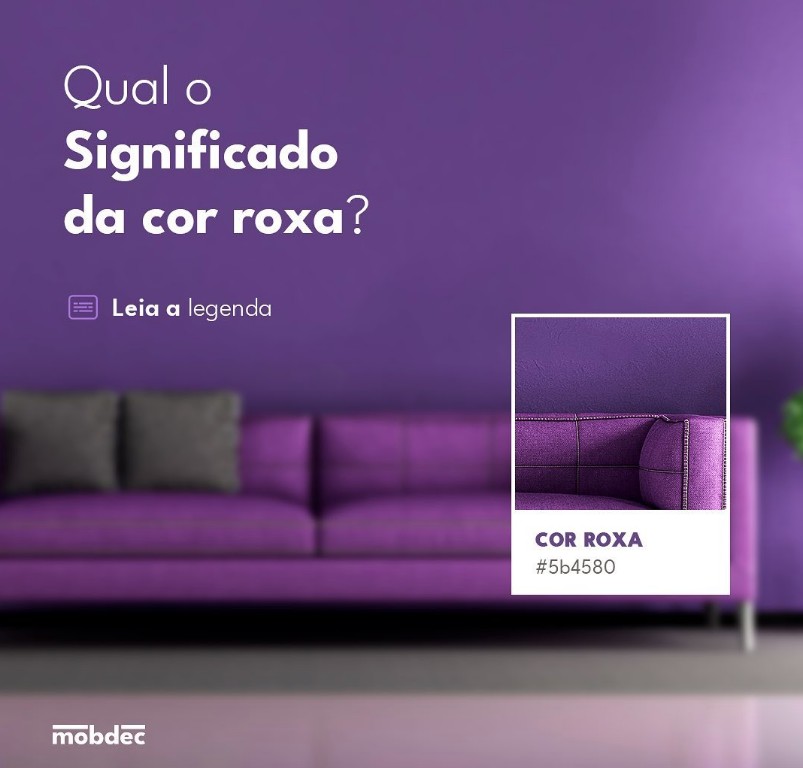 Descubra o significado da cor roxa da Mobdec | G1
