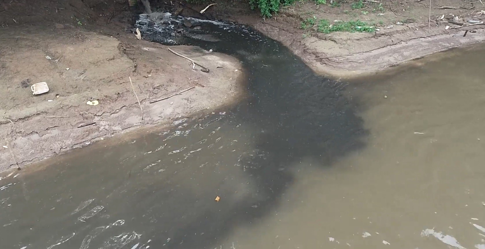 Despejo de resíduos de frigorífico é flagrado no Rio Piracicaba | G1