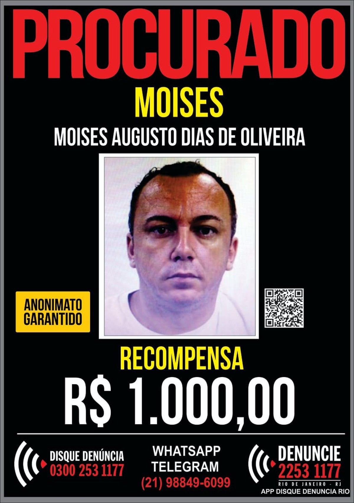 Disque Denúncia Divulga Cartaz De Suspeito De Agredir Mulher Em Barra