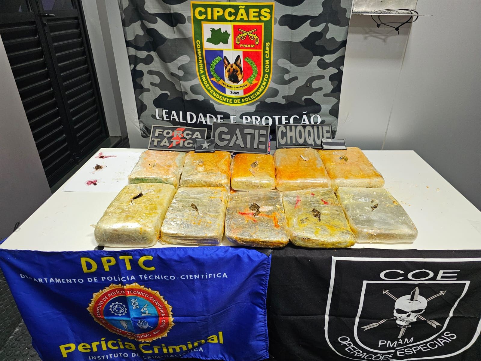 Oito quilos de drogas foram apreendidos escondidos dentro de freezer em ...