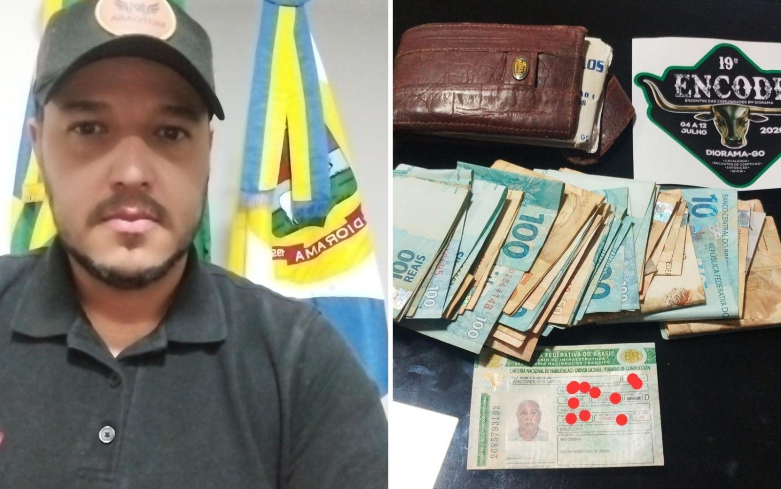Dinheiro encontrado voando: R$ 5 mil eram pagamento por serviço | G1