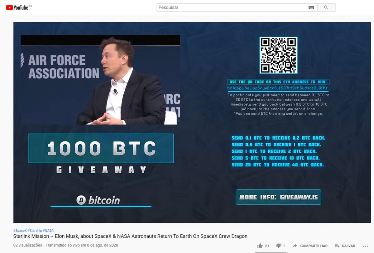 Hackers criam e invadem canais no YouTube para disseminar fraude com ...