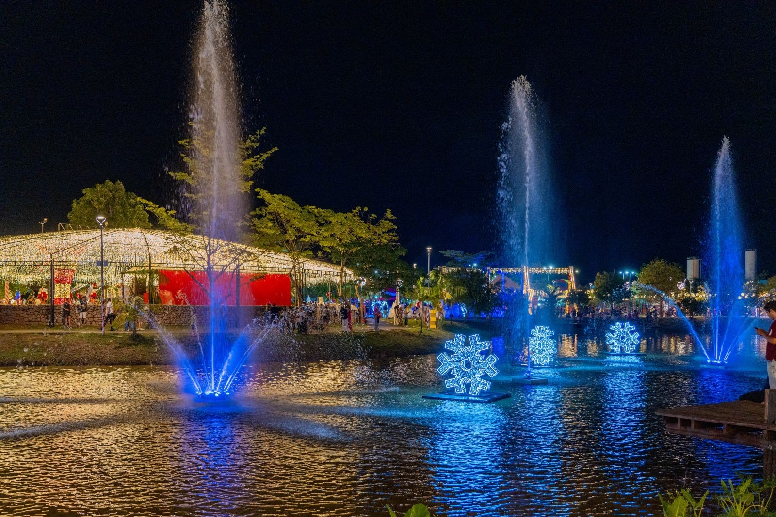 FOTOS: Veja a decoração de natal do Parque da Cidade em Porto Velho | G1