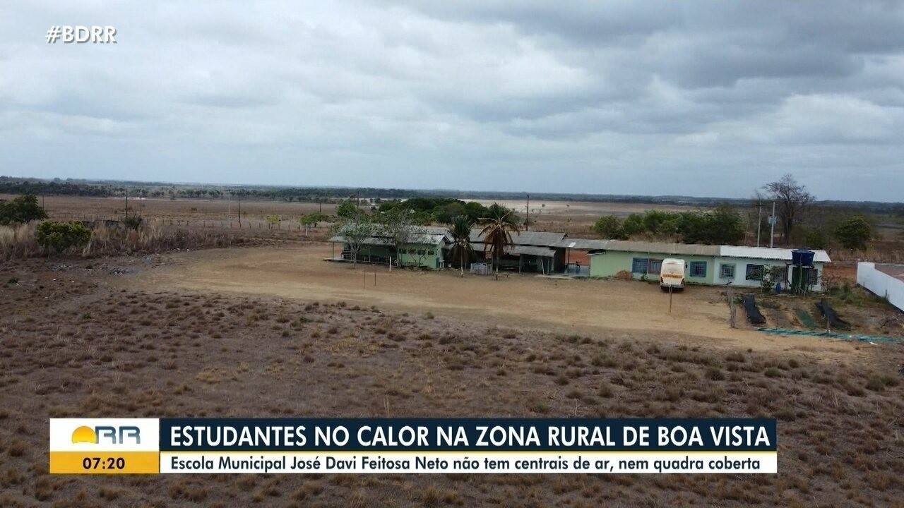 Sem ar-condicionado, quadra esportiva e muro: pais de alunos cobram ...