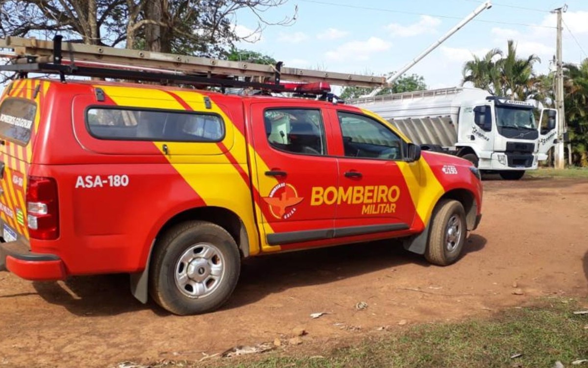 Motorista Morre Ao Levar Choque Após Caminhão Encostar Em Fio Da Rede