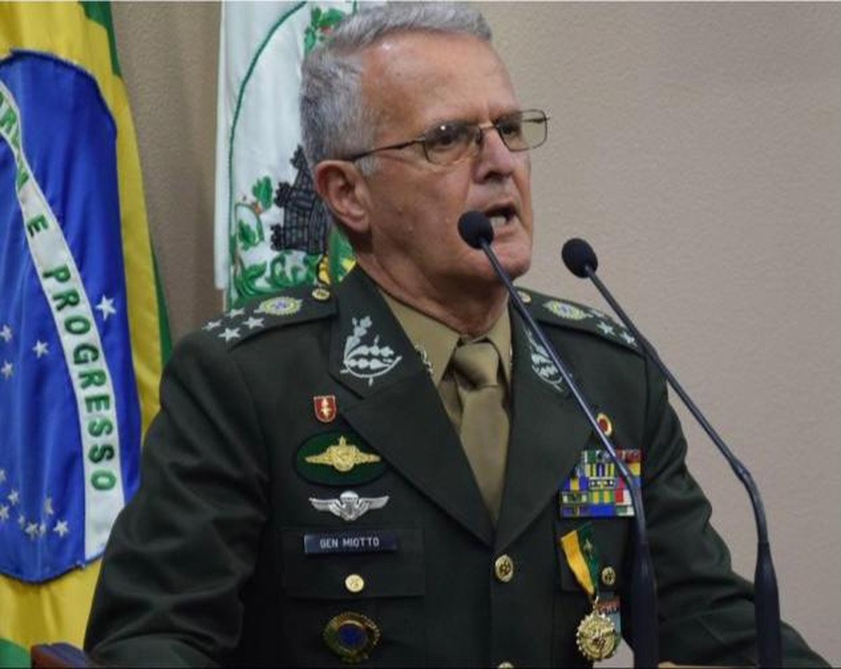 Morre o general Geraldo Miotto, ex-comandante do Comando Militar do Sul ...