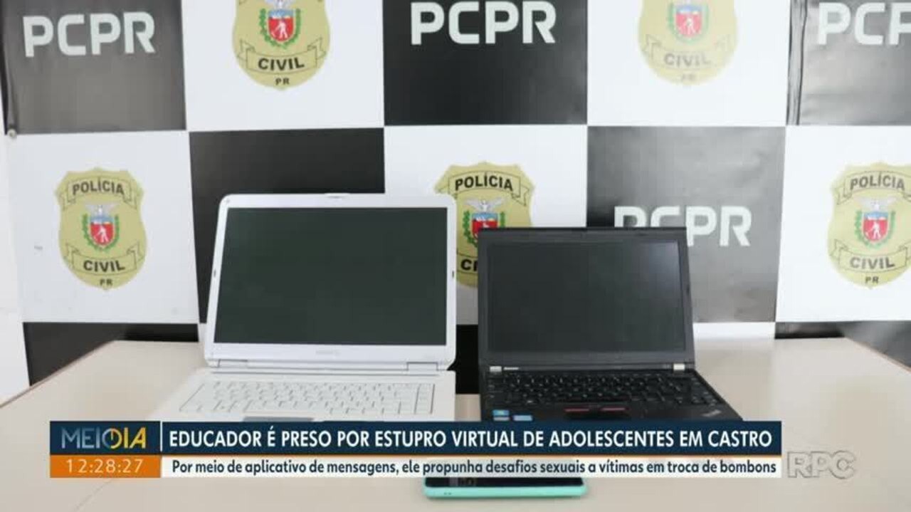 Educador Social é Preso No Pr Por Propor Desafios Sexuais A