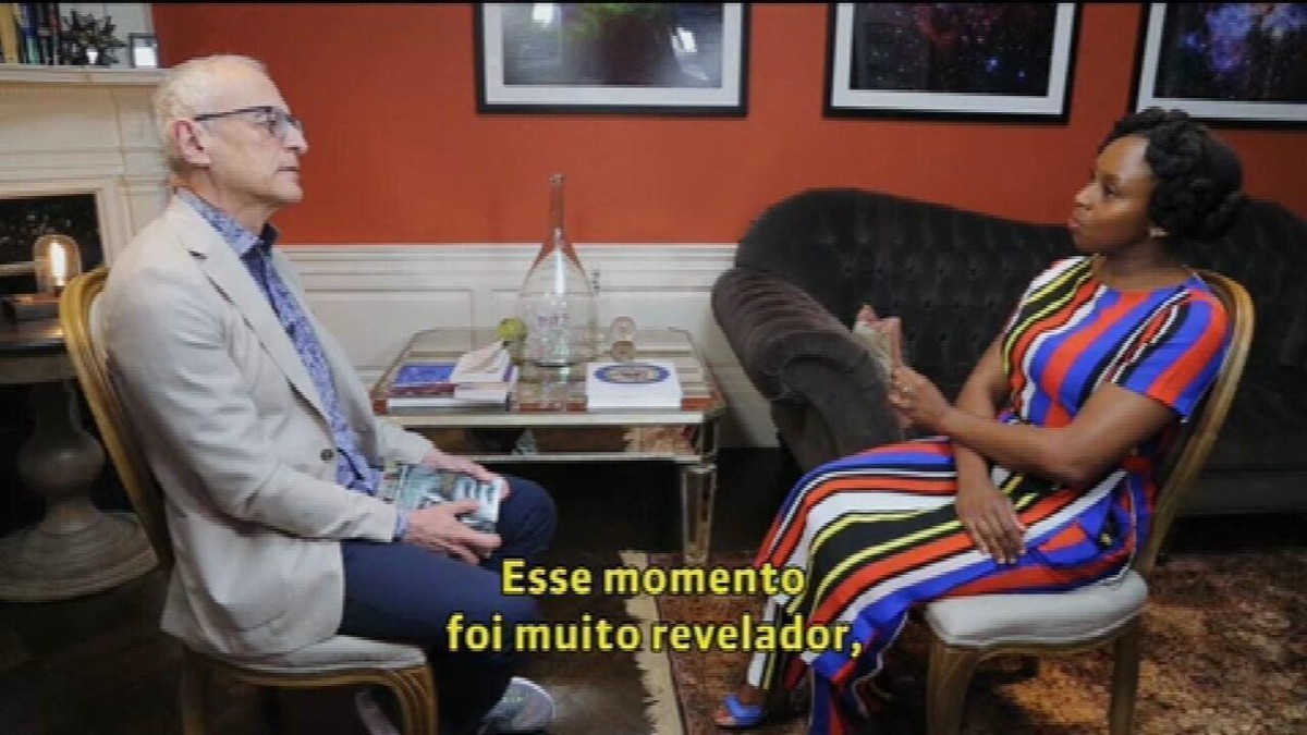 25 anos de GloboNews: reveja entrevista de Jorge Pontual com Chimamanda ...