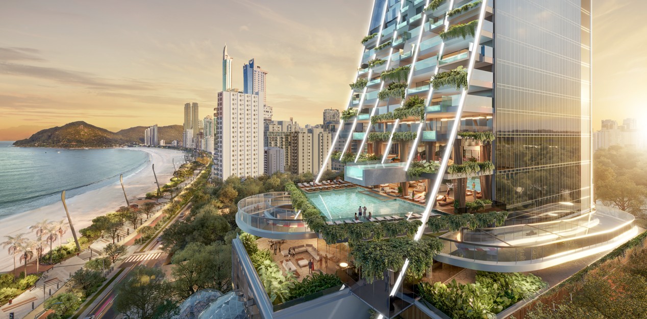 Senna Tower: maior arranha-céu residencial do mundo em SC terá 204 ...