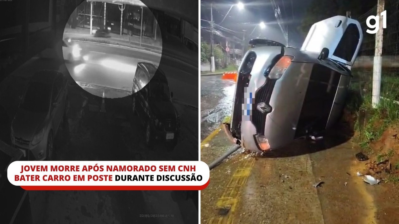 VÍDEO: jovem morre após namorado sem CNH bater carro em discussão no RS ...