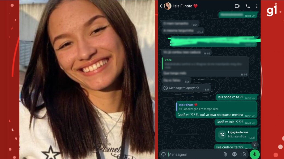 Adolescente grávida desaparecida no Paraná mandou localização para mãe ...
