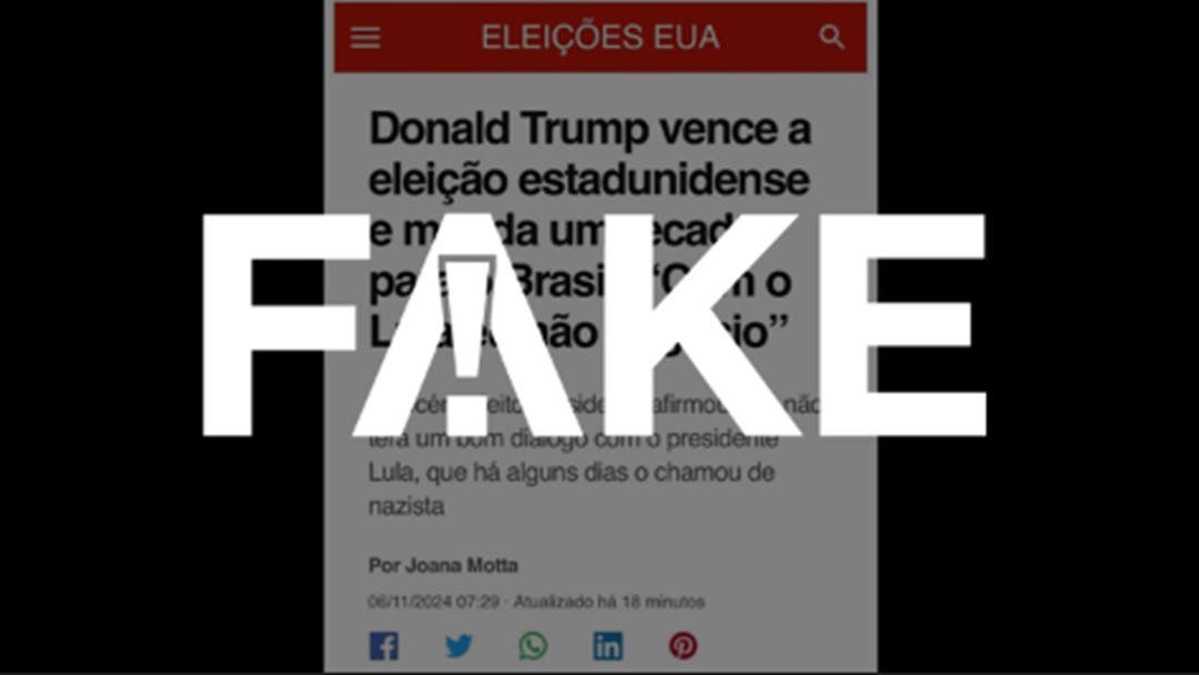 G1 Fato ou Fake - O serviço de checagem de fatos do Grupo Globo