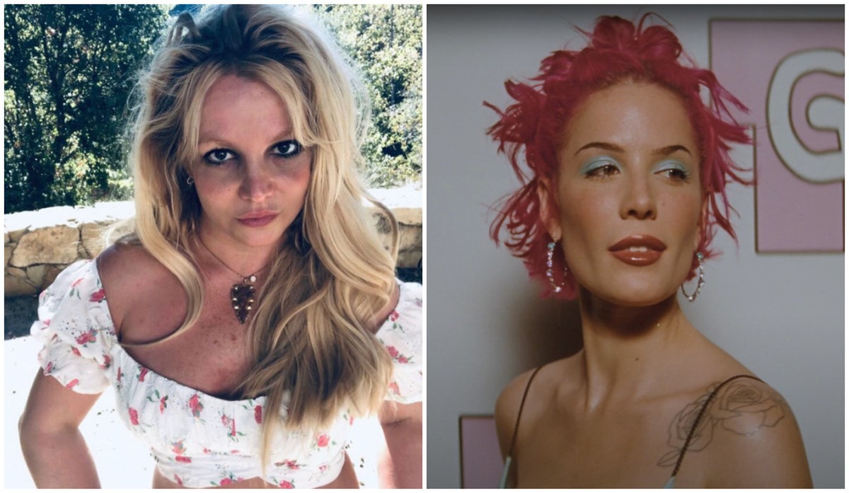 Britney Spears apaga post com críticas a Halsey, que lançou clipe sobre ...