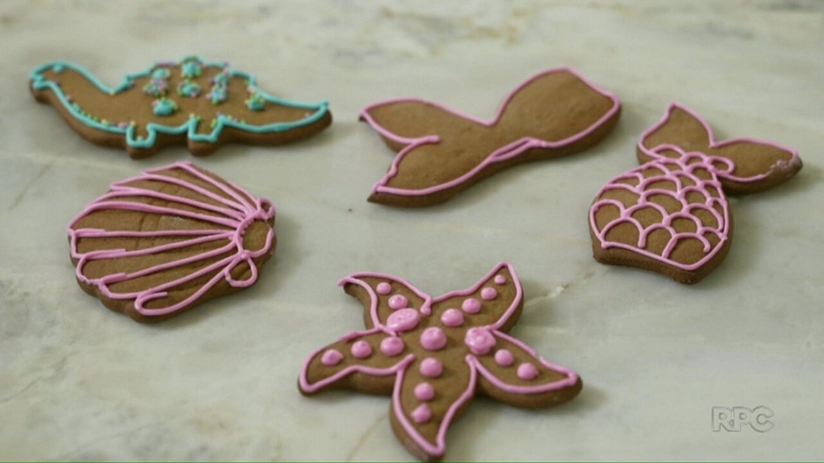 Cozinhando no Meio-Dia: aprenda a preparar bolacha de melado decorada ...