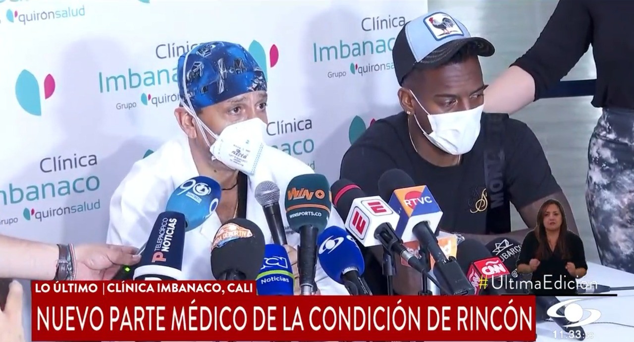 Médico se emociona ao anunciar morte de Rincón na Colômbia | Mundo | G1
