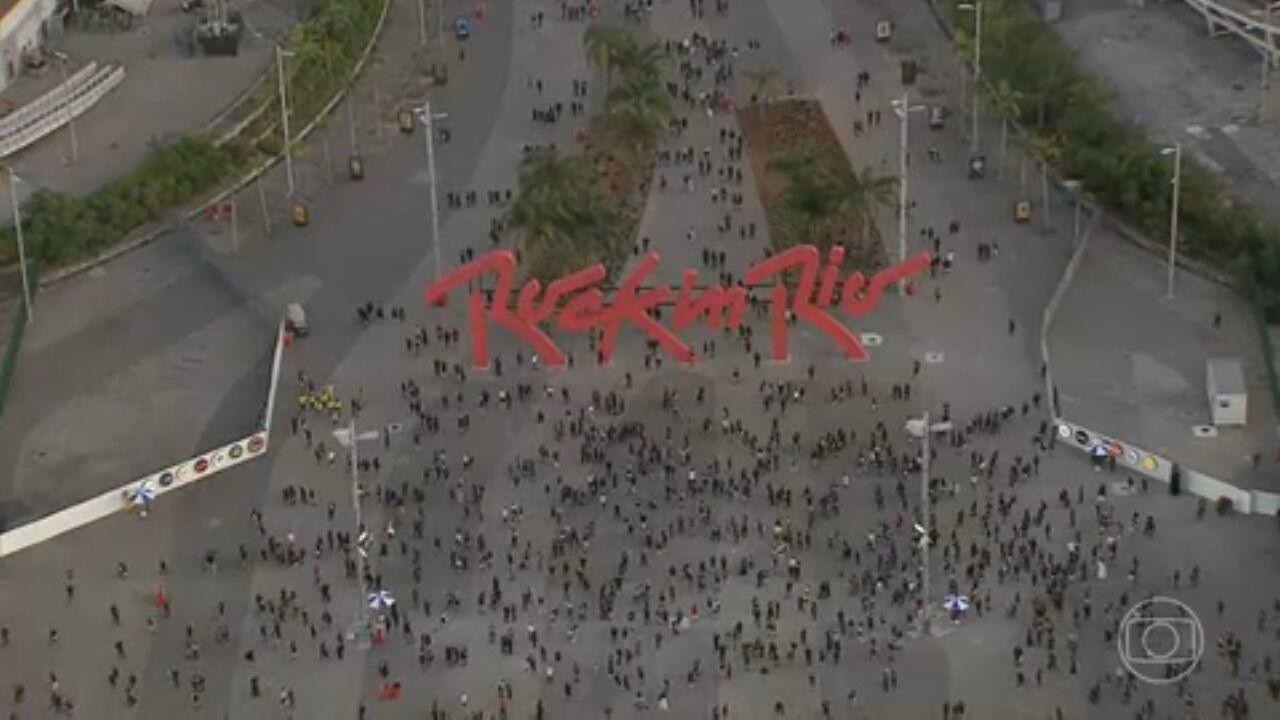 Rock in Rio está de volta após três anos | Jornal Nacional | G1