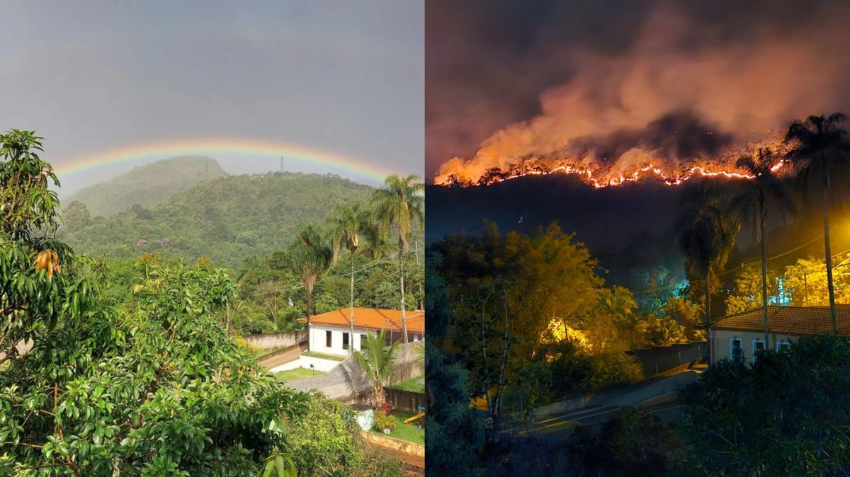 Mais de 100 horas de fogo: combate a queimada na Serra do Mursa chega ...