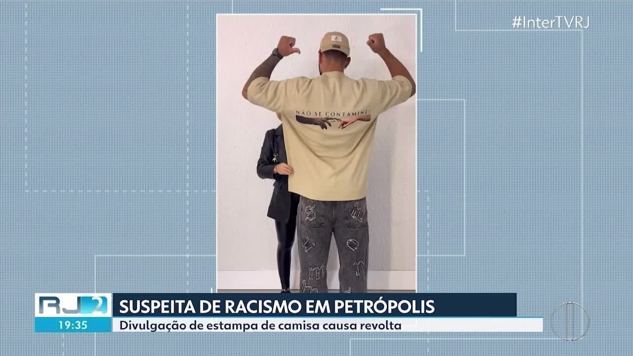 Caso de estampa de roupa repudiada por exibir ilustração com a frase ...