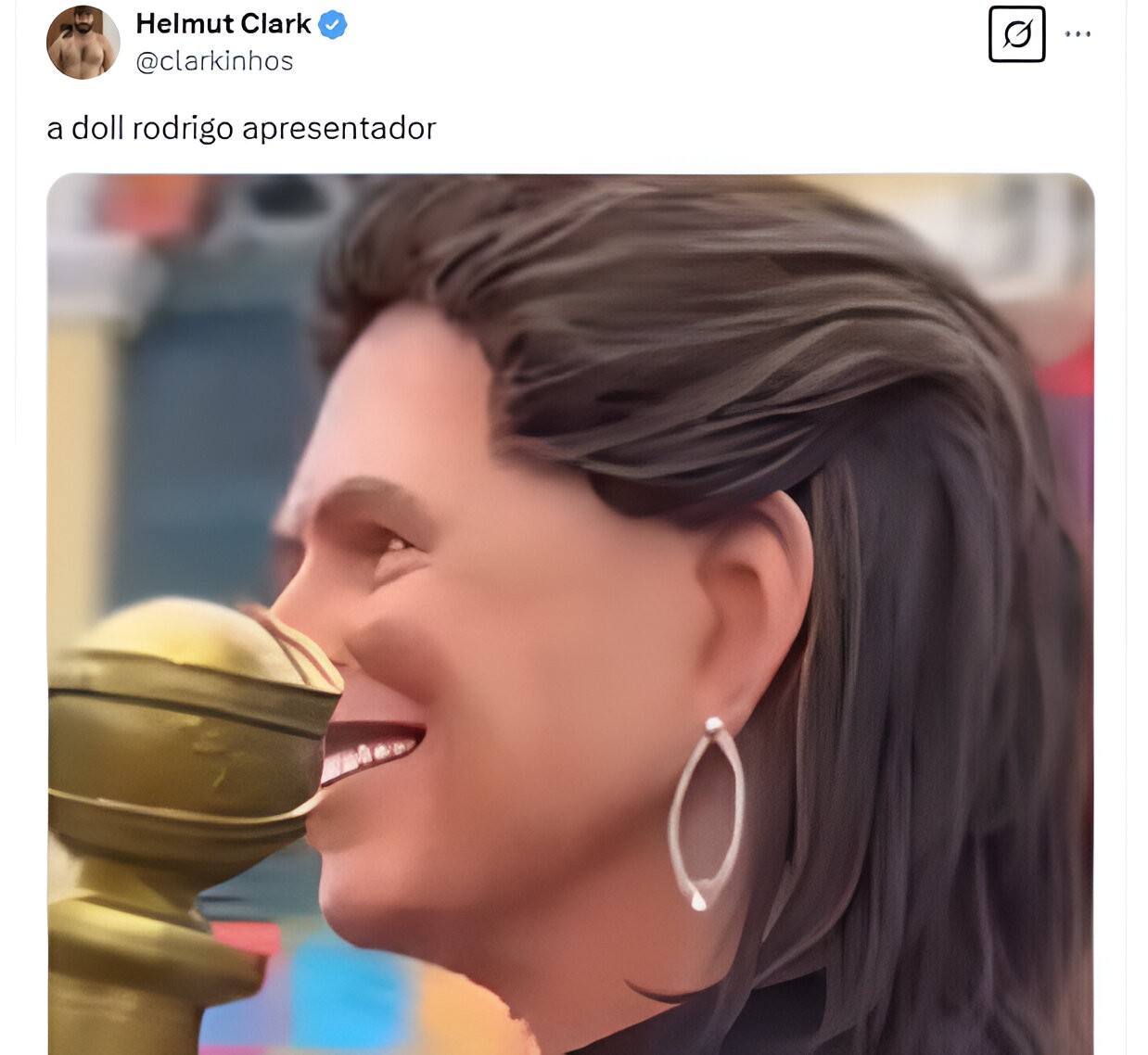 Boneco gigante de Fernanda Torres no carnaval de Olinda é comparado a ...