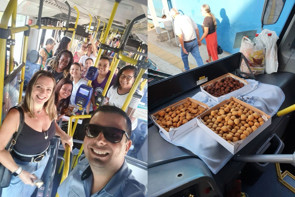 Café da manhã no busão: motorista e passageiros fazem 'piquenique ...