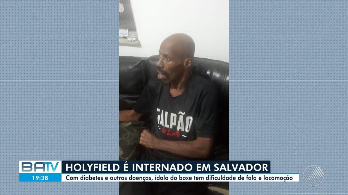 Ex-pugilista baiano Reginaldo 'Holyfield' é internado em Salvador; com ...