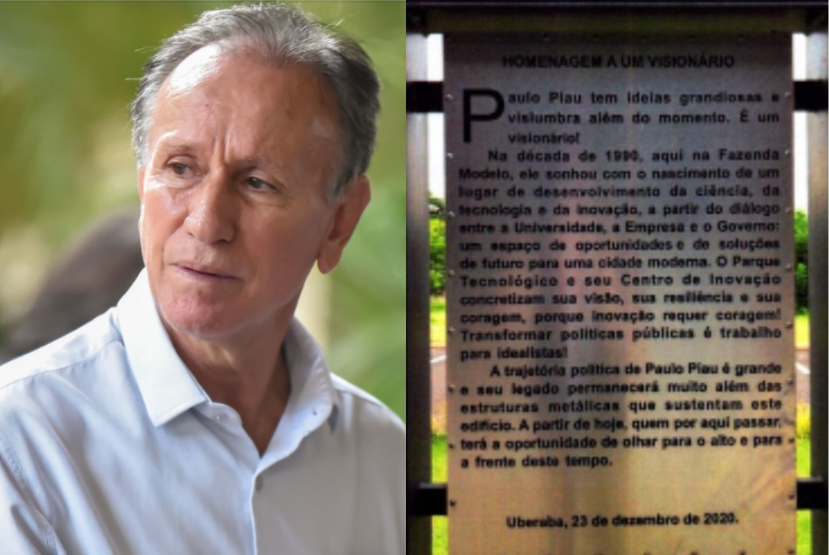 Ex-prefeito de Uberaba, Paulo Piau terá que pagar R$ 10 mil por ...