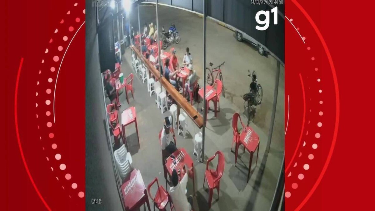 Tiroteio em bar de MT deixa dois feridos; vídeo | Mato Grosso | G1