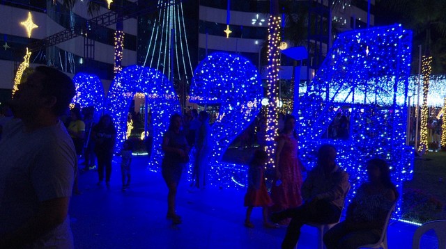 Saiba que horas acendem as luzes da decoração natalina do Palácio Rio ...