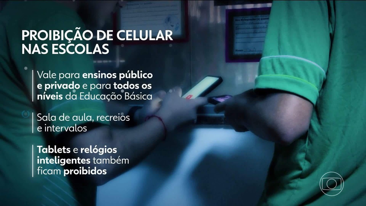 Saiba como é o uso do celular nas escolas públicas de Minas Gerais; lei federal proíbe aparelho ...