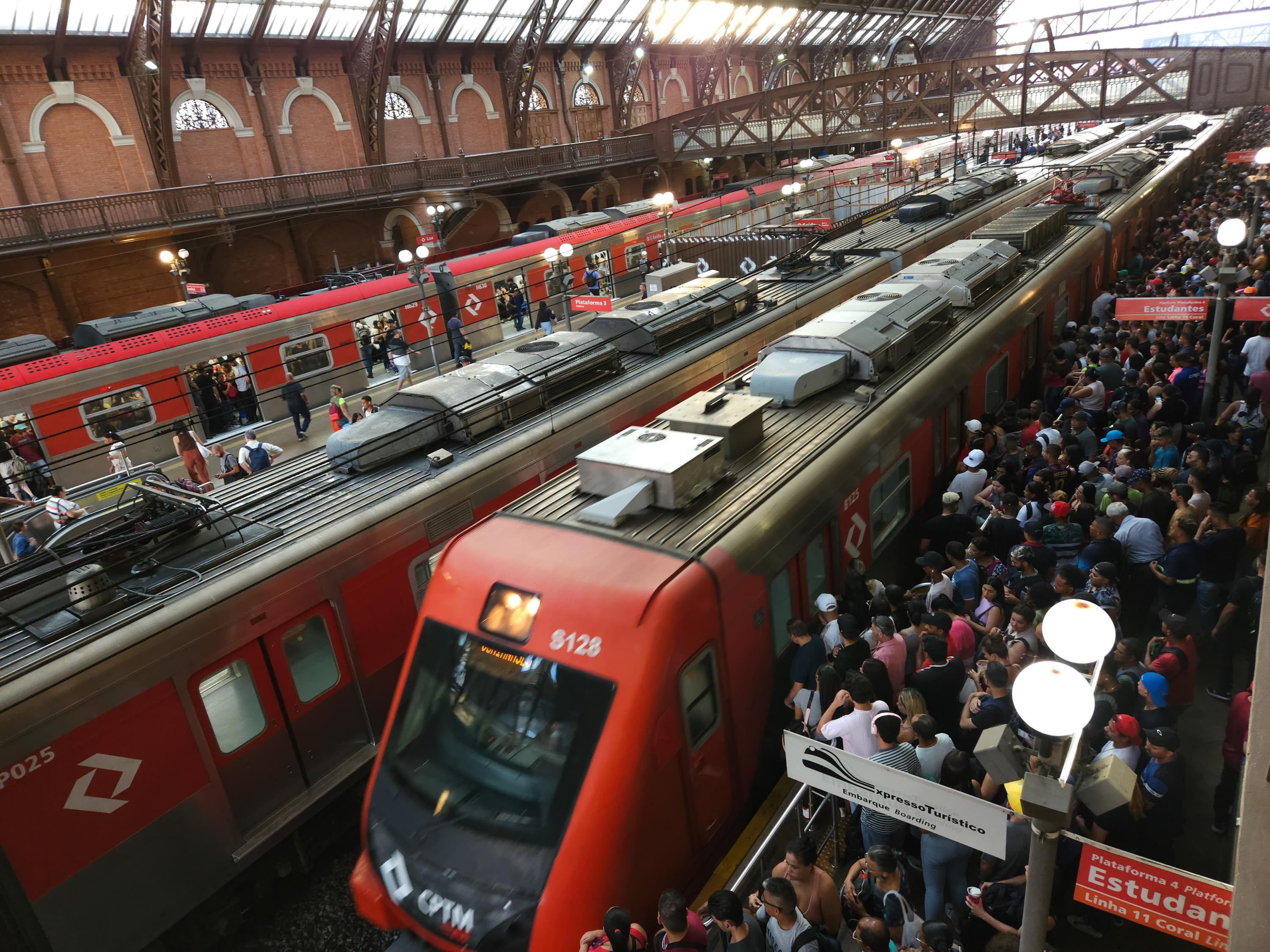 CPTM vai interromper Serviço 710, das linhas 7-Rubi e 10-Turquesa, que ...