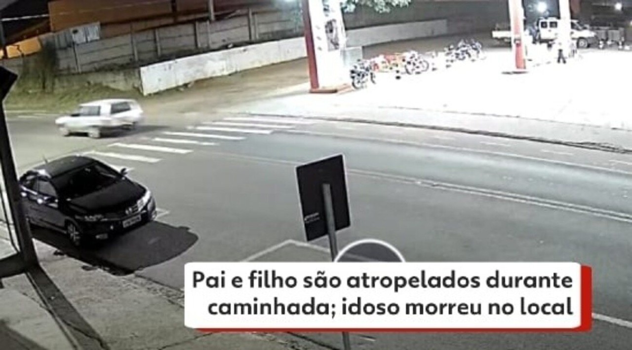 Idoso morre atropelado enquanto caminhava com filho em Paranavaí; motorista fugiu após a batida ...
