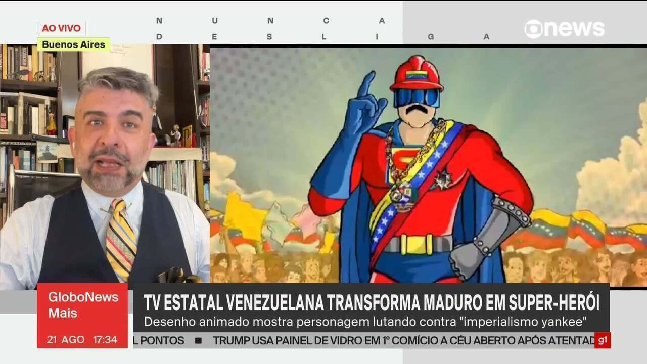 Em desenho animado do regime venezuelano, Maduro 'exorciza' Elon Musk e ...