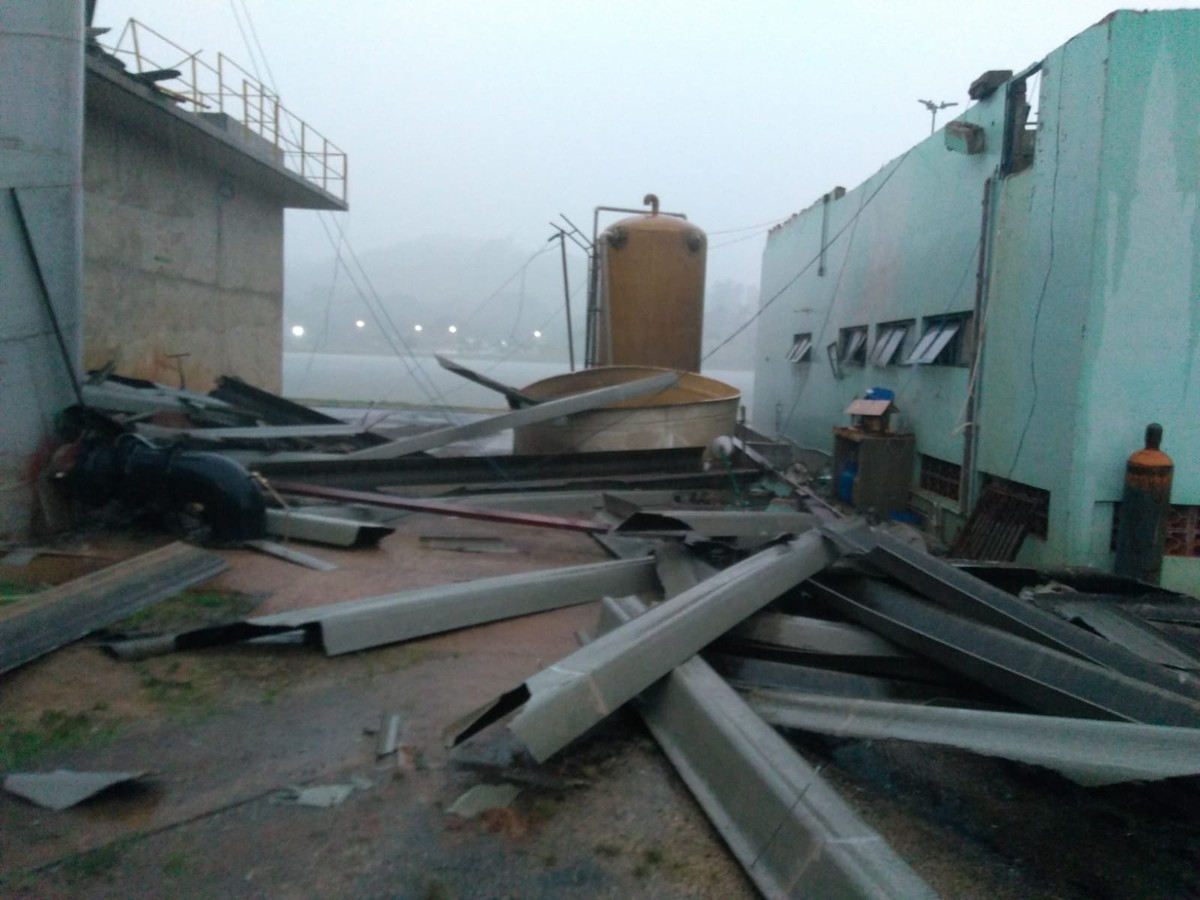 Chuva forte em Vargem Grande do Sul causa estragos em estação e afeta ...
