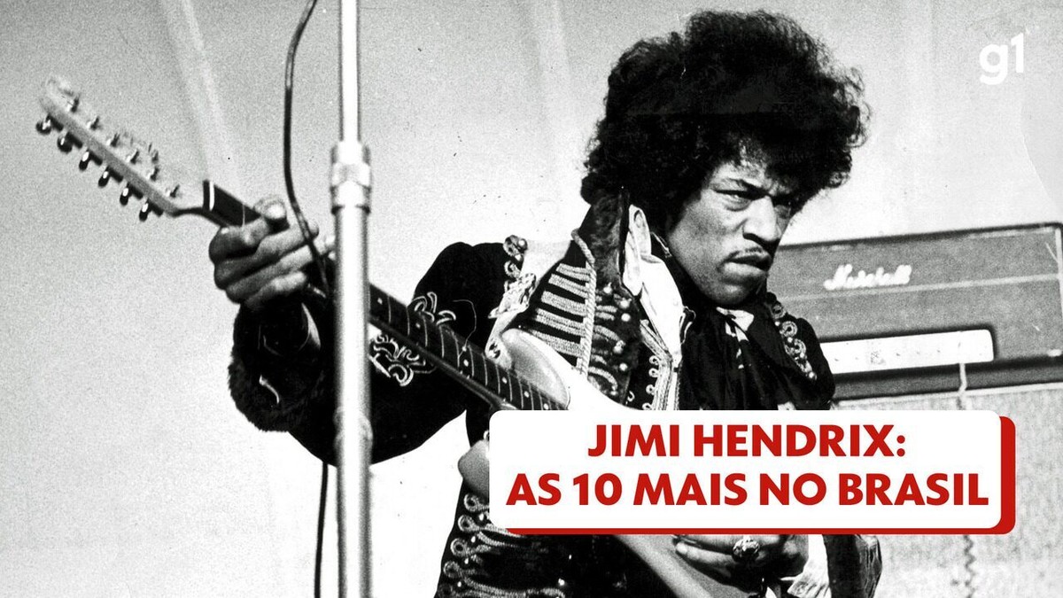 Jimi Hendrix faria 80 anos; veja as músicas mais ouvidas no Brasil ...