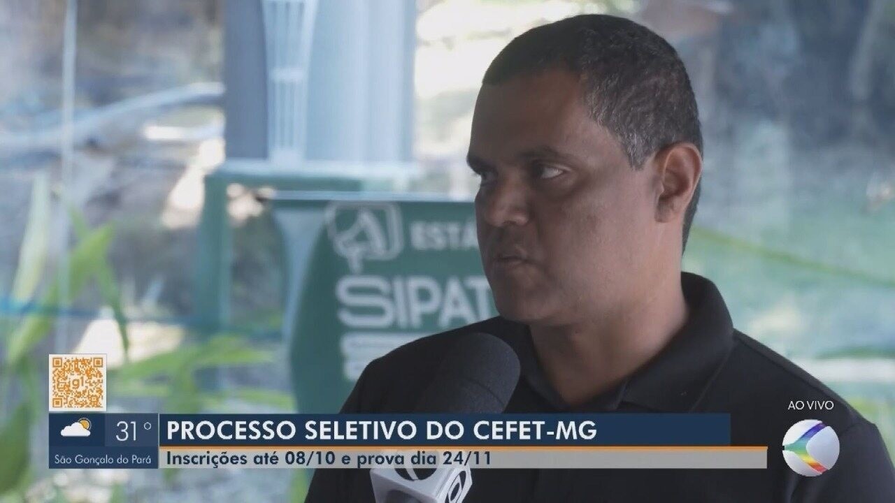 Cefet-MG divulga processo seletivo do ensino médio técnico com quase ...