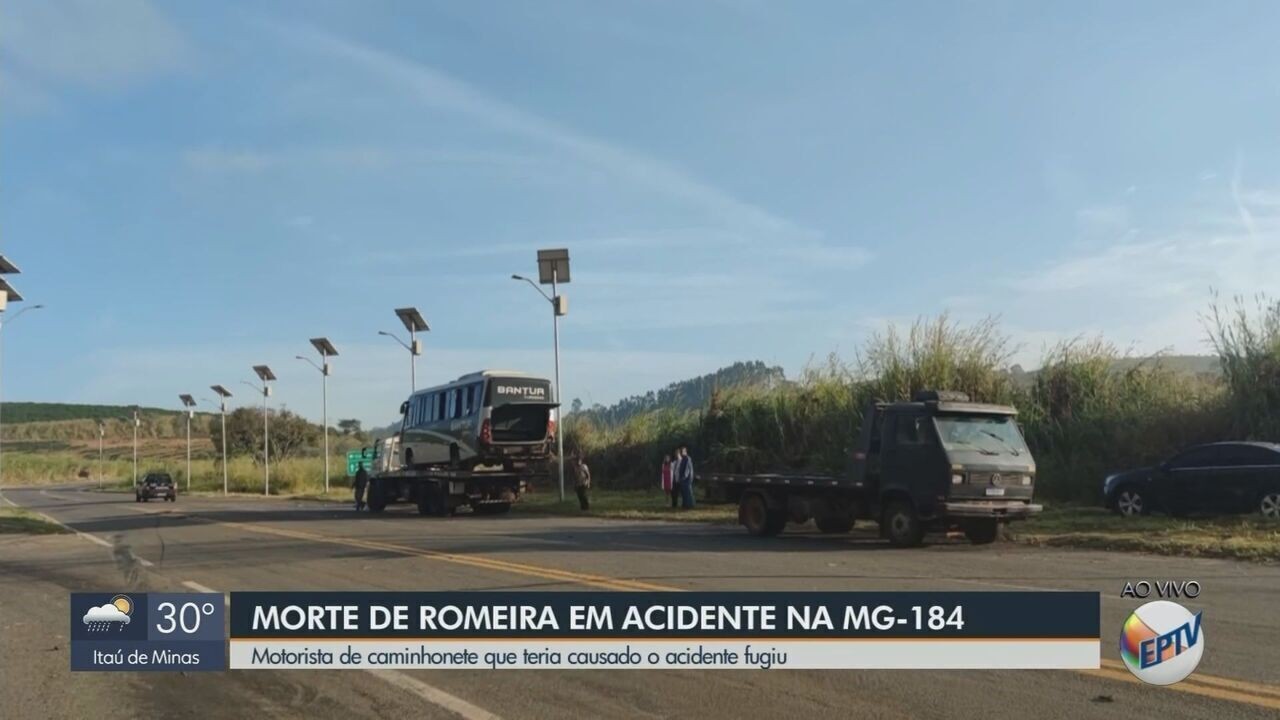 Batida entre caminhonete e micro-ônibus com romeiros mata mulher e deixa 7 feridos em MG | Sul ...