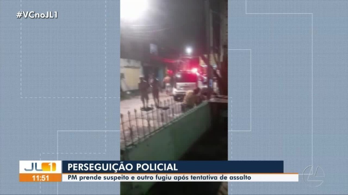 Tentativa de roubo termina com perseguição policial em Belém; um ...
