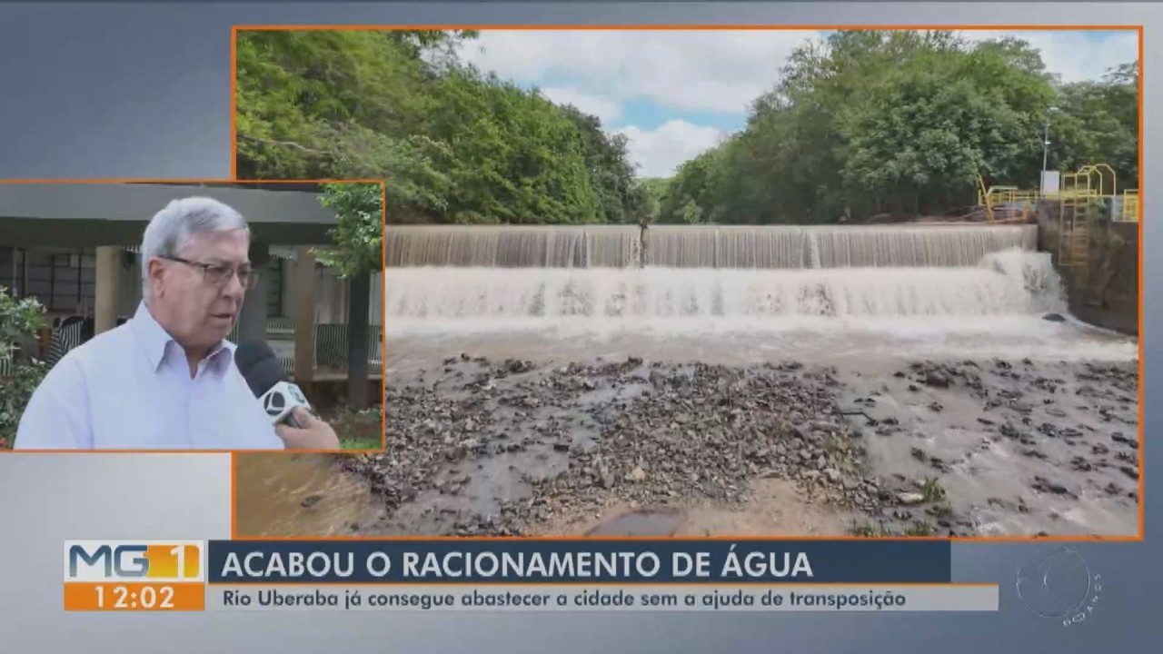 Após chuvas abastecerem o Rio Uberaba, Codau encerra o Plano de ...
