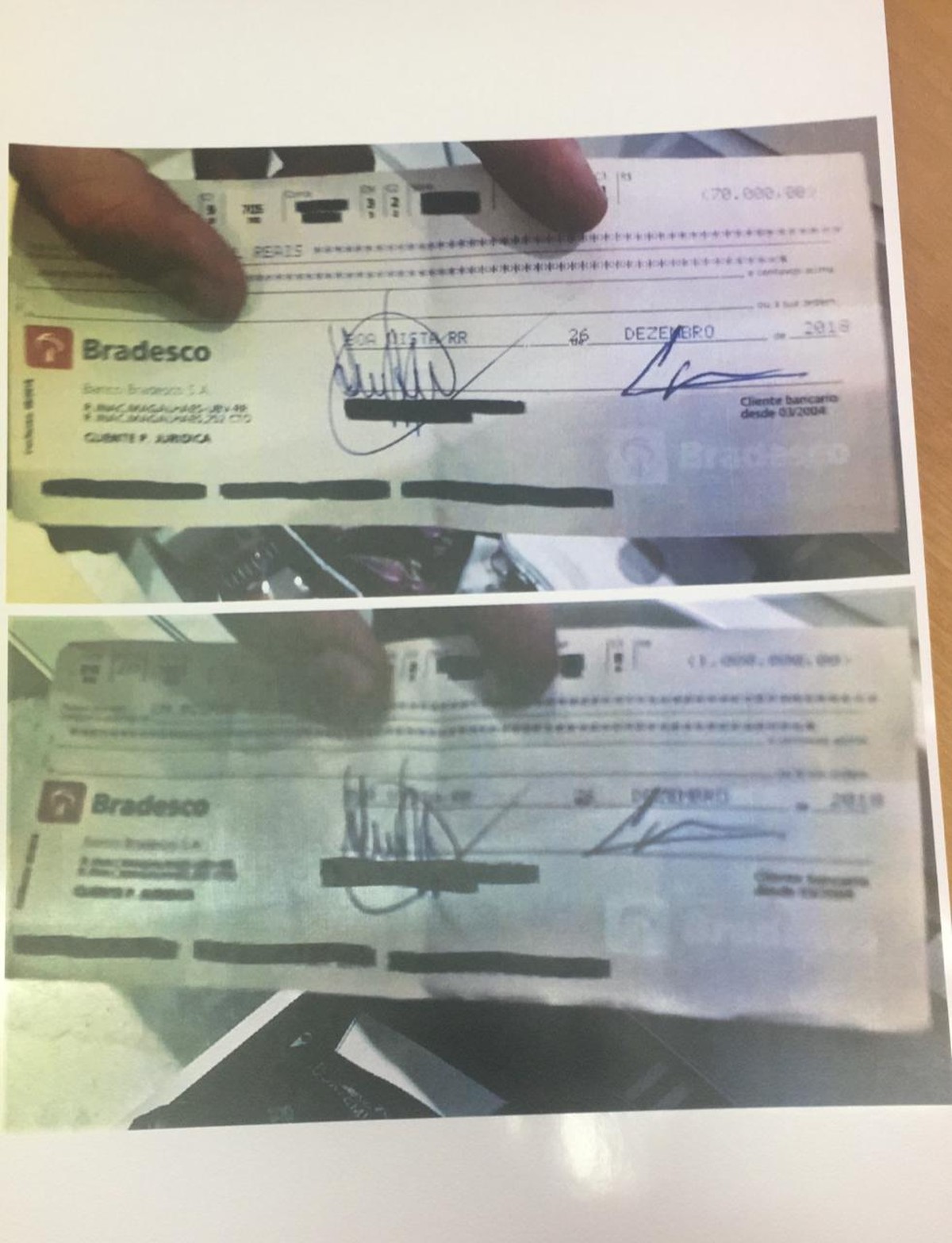 Cheque de R$ 1 milhão apreendido na casa do presidente da Ale-RR some e ...